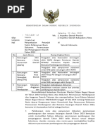 Edaran Perubahan RKPD 2025 Dan Perubahan Renja PD Tahun 2025 | PDF