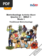 Biotech STE 8 Q2 Lesson 4 Identify The Commonly Used Microbes in Biotechnology - Final | PDF