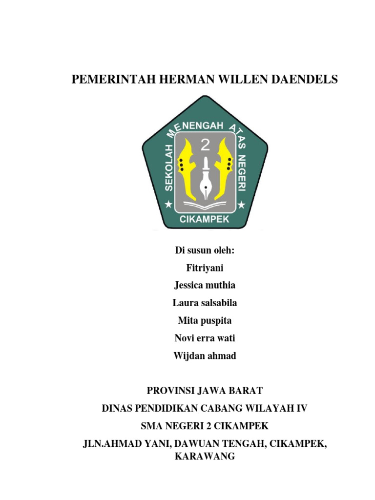 Pemerintah Herman Willen Daendels | PDF