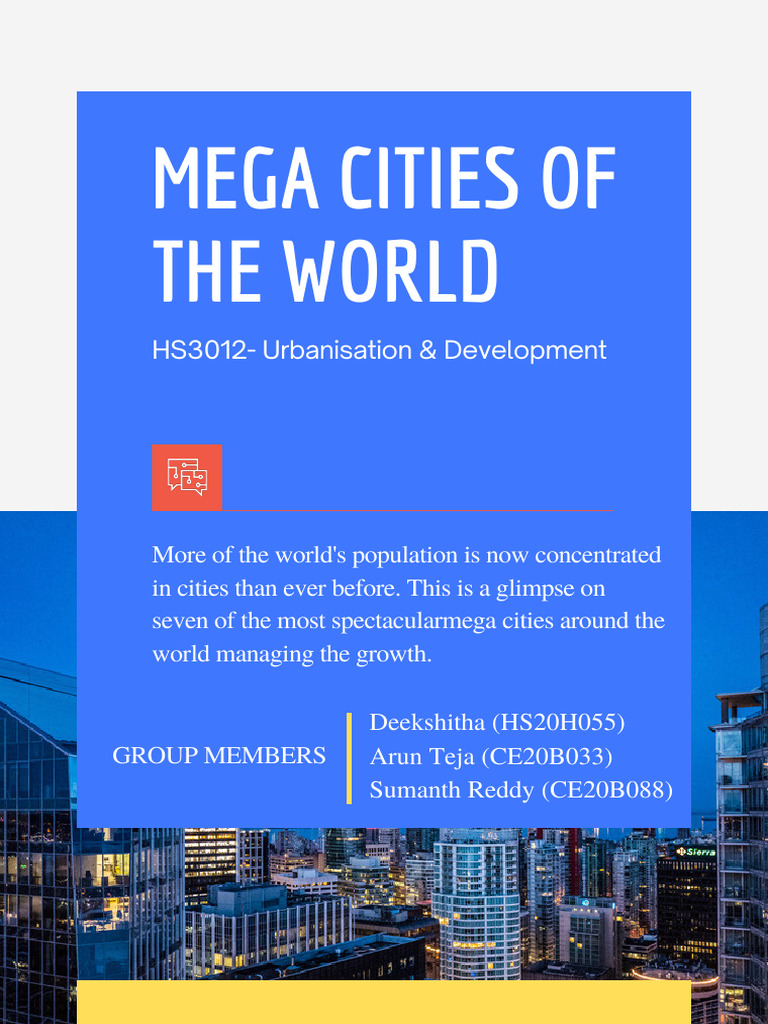 Mega Cities of The World | PDF | Cairo | New York City
