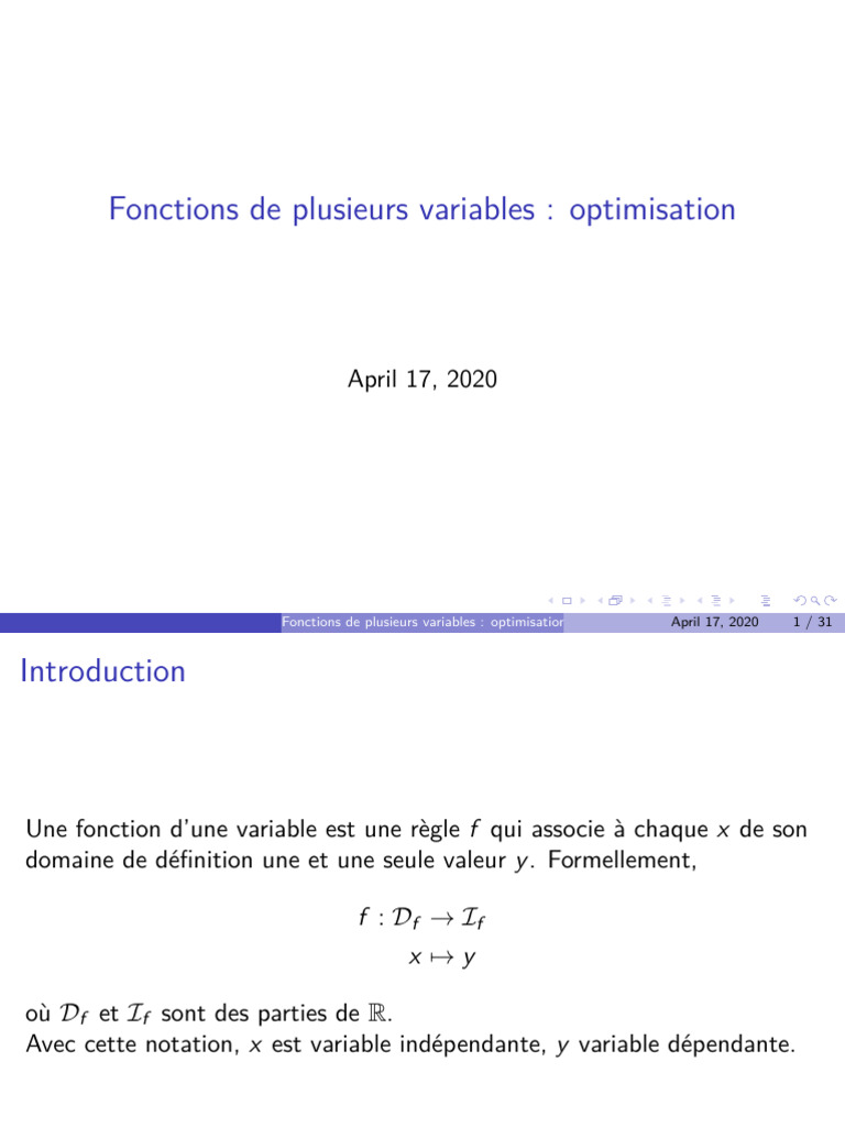 Optimisation | PDF | Matrice (Mathématiques) | Analyses