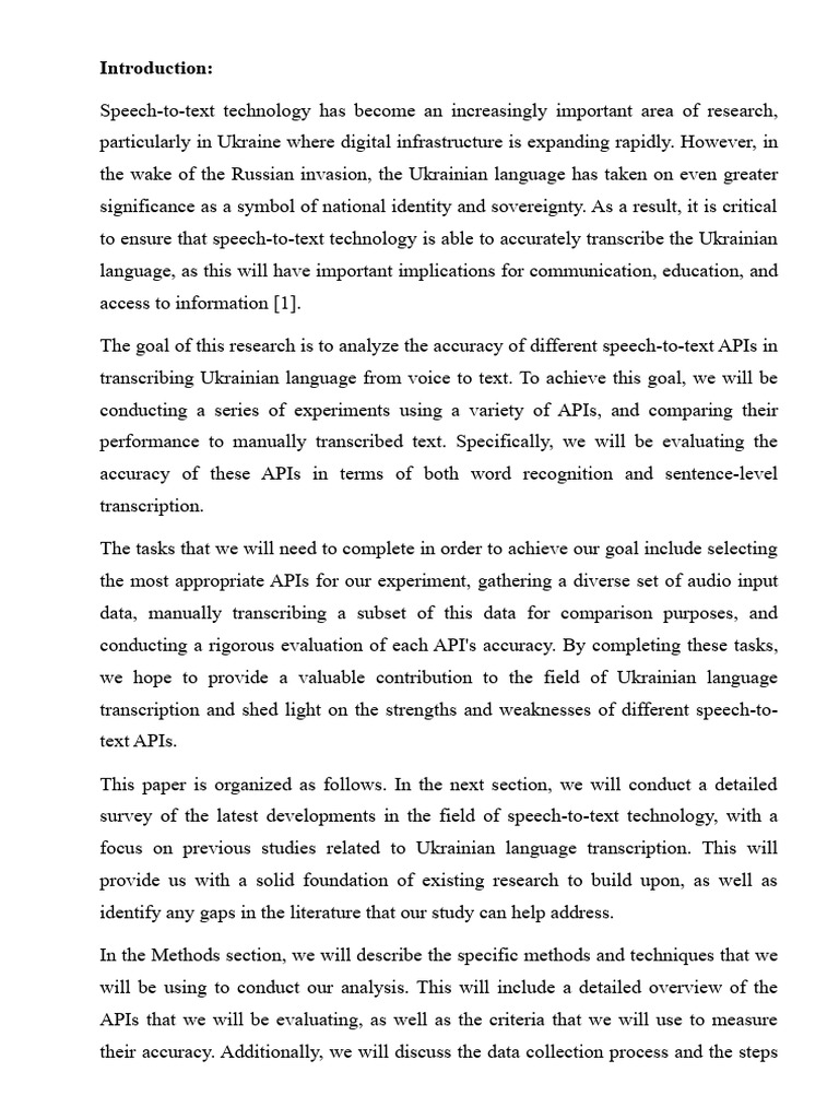 PAPER | PDF | Speech Recognition | Accuracy And Precision