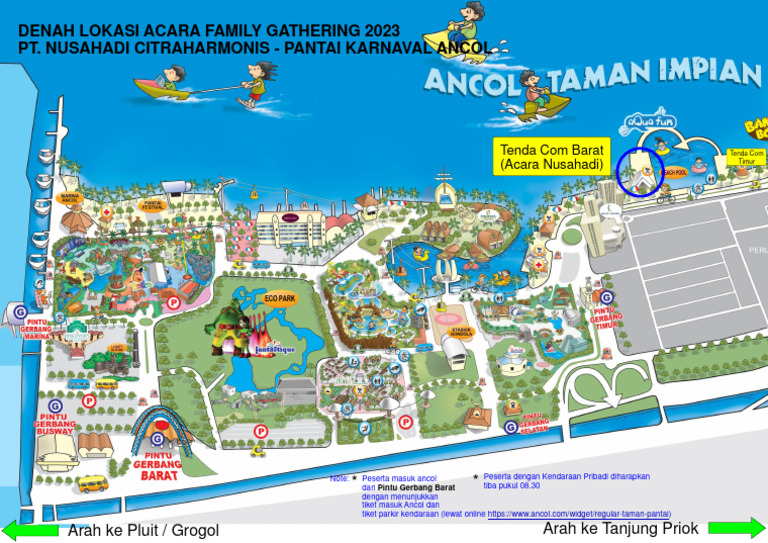 Denah Ancol - Nusahadi | PDF