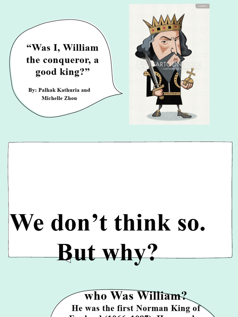 Was William The Conqueror A Good King | PDF | History