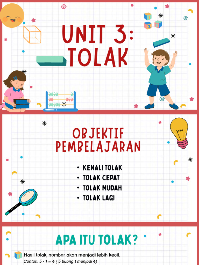 Tahun 1 - Unit 2 - Tolak | PDF