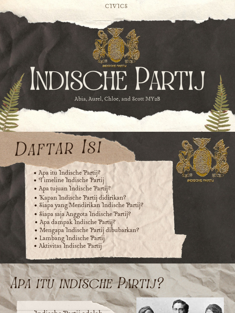 Indische Partij - Civics | PDF