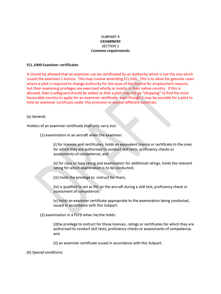 Examiner Certification Guidelines | PDF | Flight Instructor | Aviation