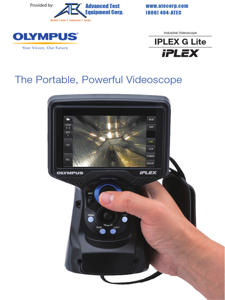 Olympus Iplex GT Lite Datasheet 1 | PDF | Frame Rate | Infrared