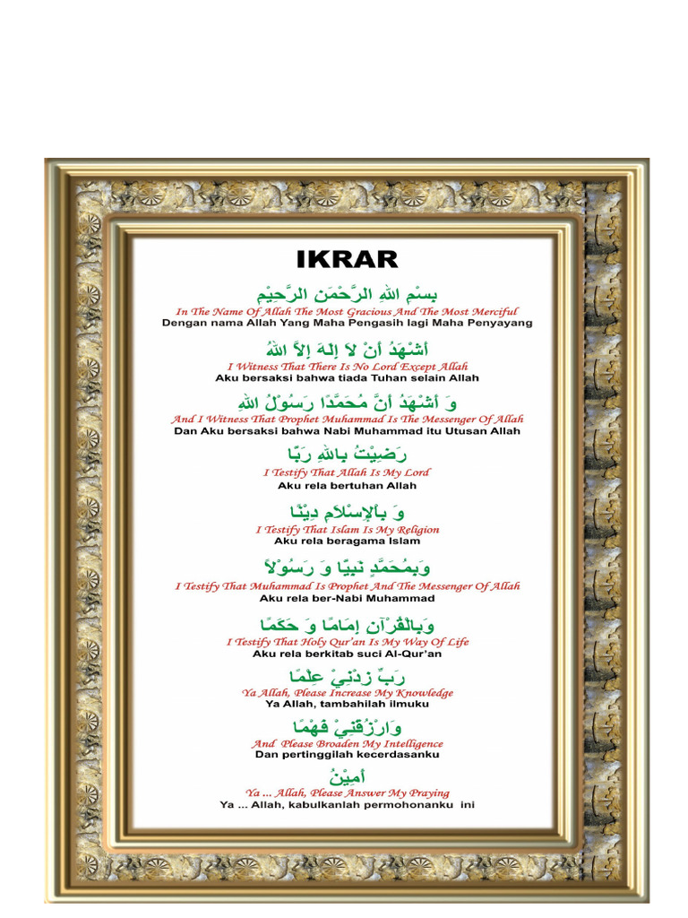 IKRAR | PDF
