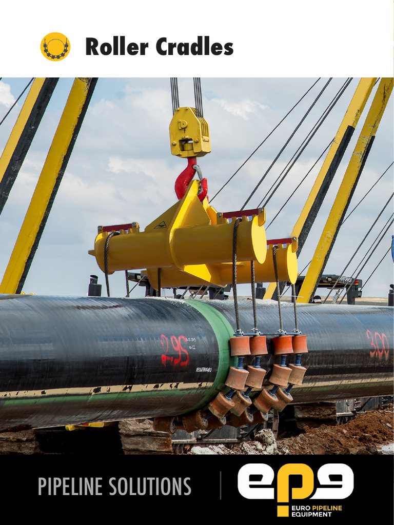 Roller Cradle | PDF | Pipe (Fluid Conveyance) | Steel