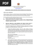 TCI Police Record Application Form | PDF | Criminal Record | Government ...