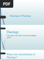 Types of Theology | PDF | Theology | Bible