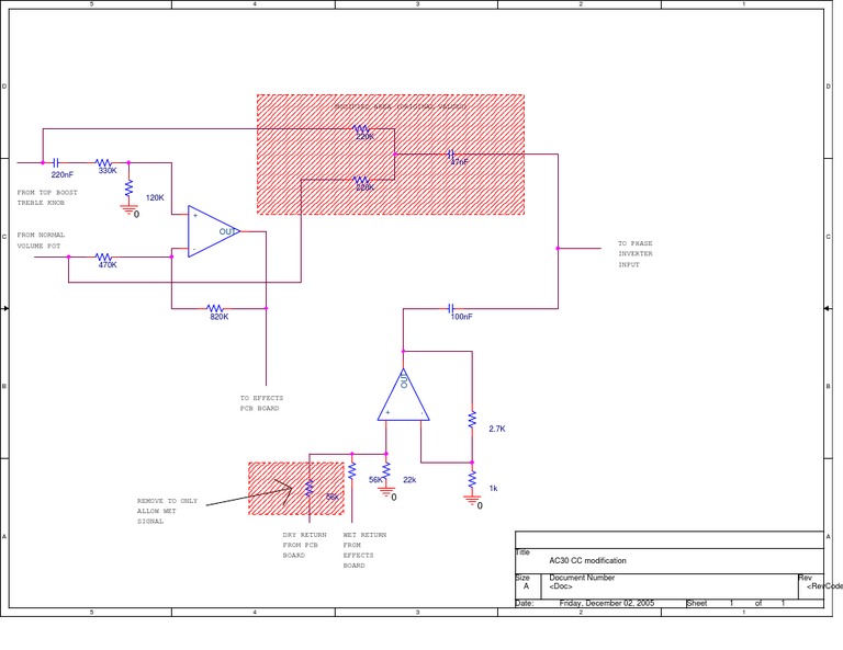 AC30 CC Modification Schematic Guide | PDF | Manufactured Goods ...