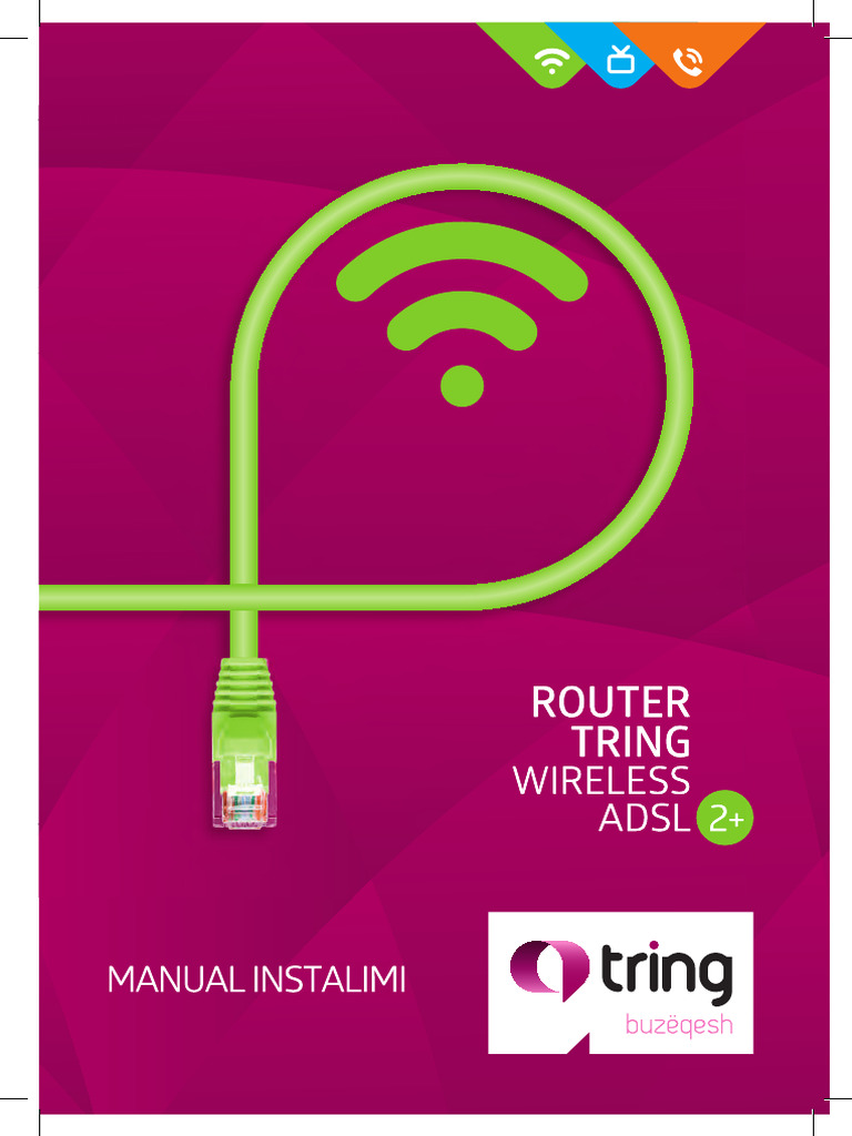 Manual Instalimi Tring Router | PDF