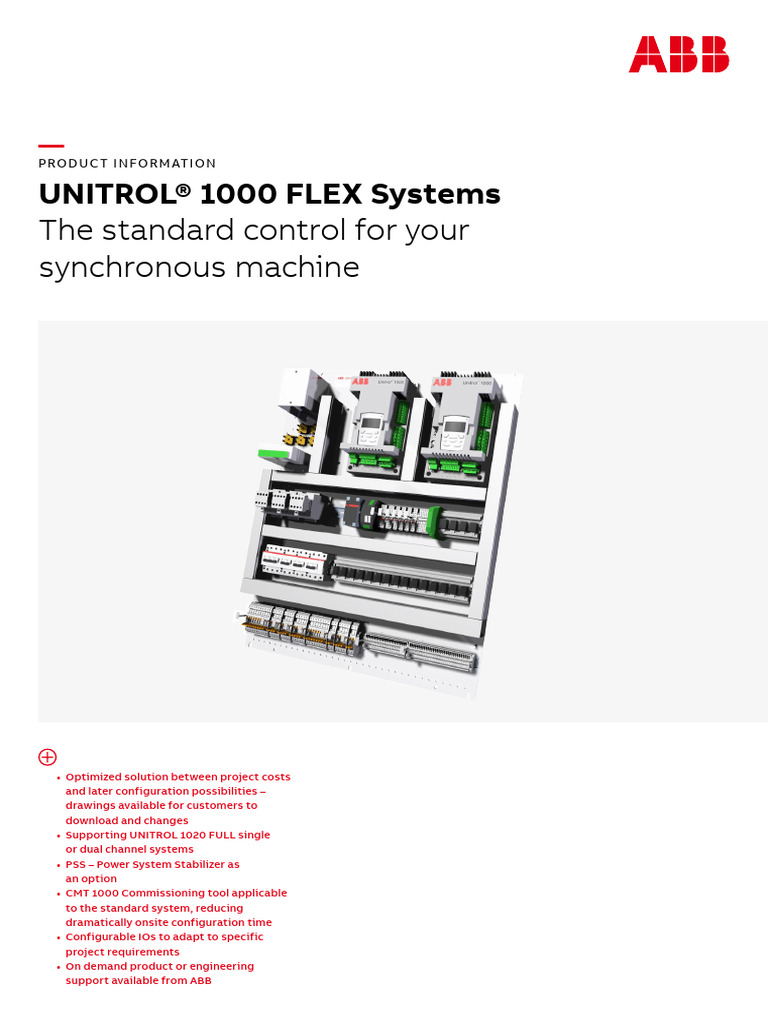 ABB UNITROL 1000 FLEX - Flyer - 8VZZ005755T0001 - EN - 2021 | PDF | Alternating Current ...