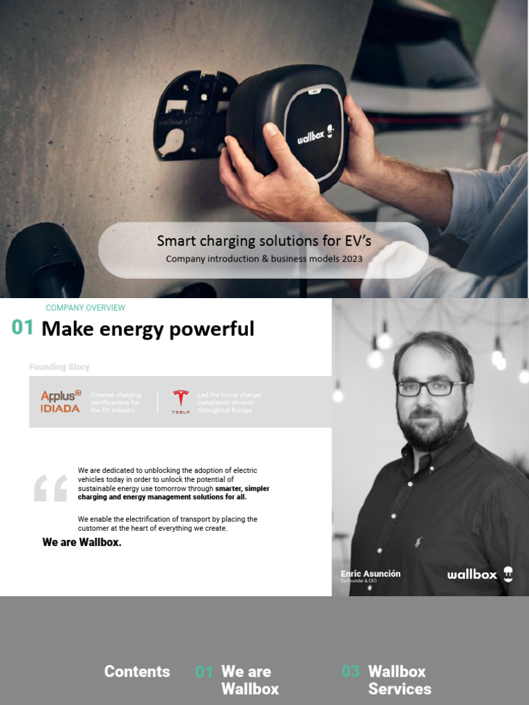 Wallbox Smart EV Chargers | PDF | Battery Charger | Electrical Connector