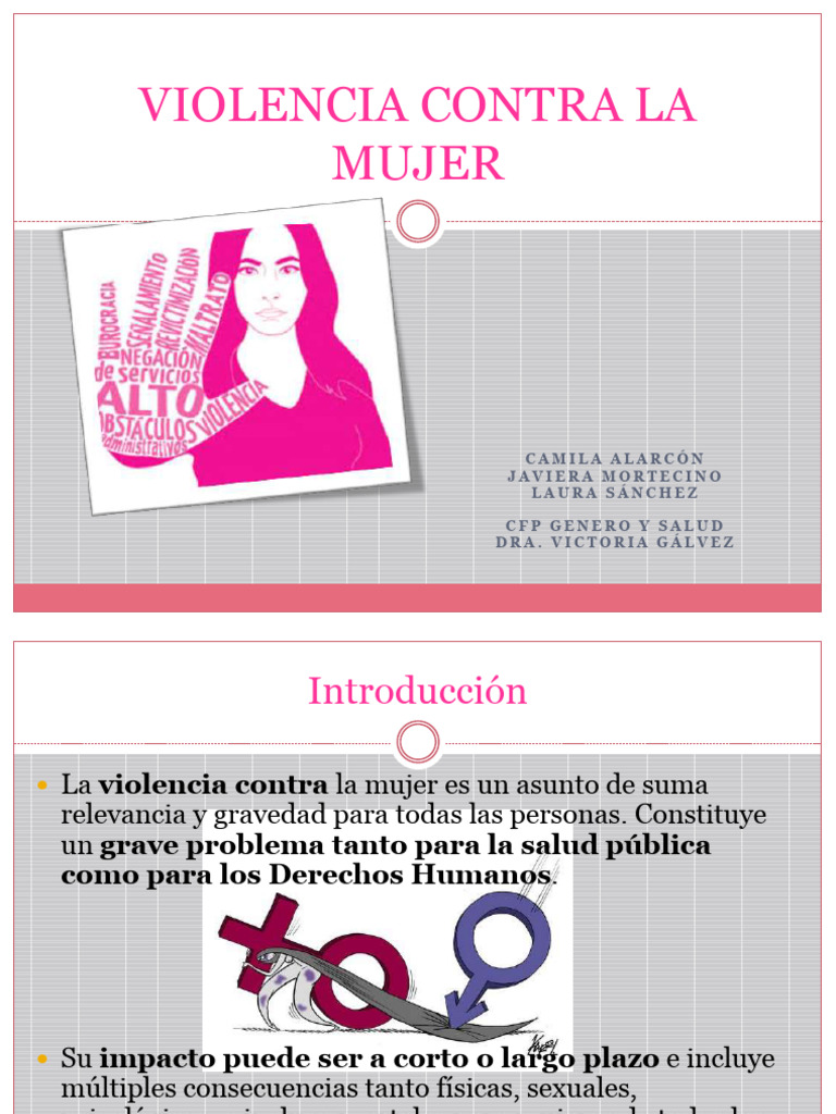Violencia Contra La Mujer 150929173356 Lva1 App6892 | PDF | La violencia contra las mujeres | Mujer