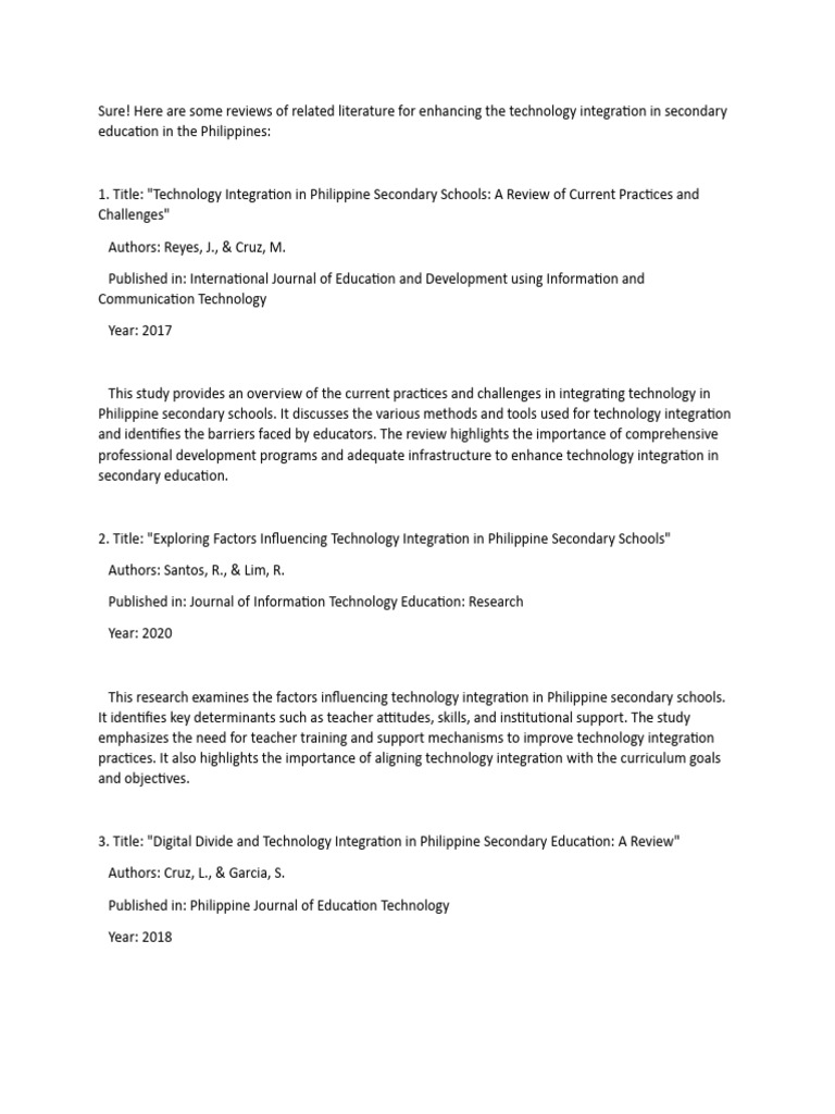 RRL | PDF | Leadership | Learning