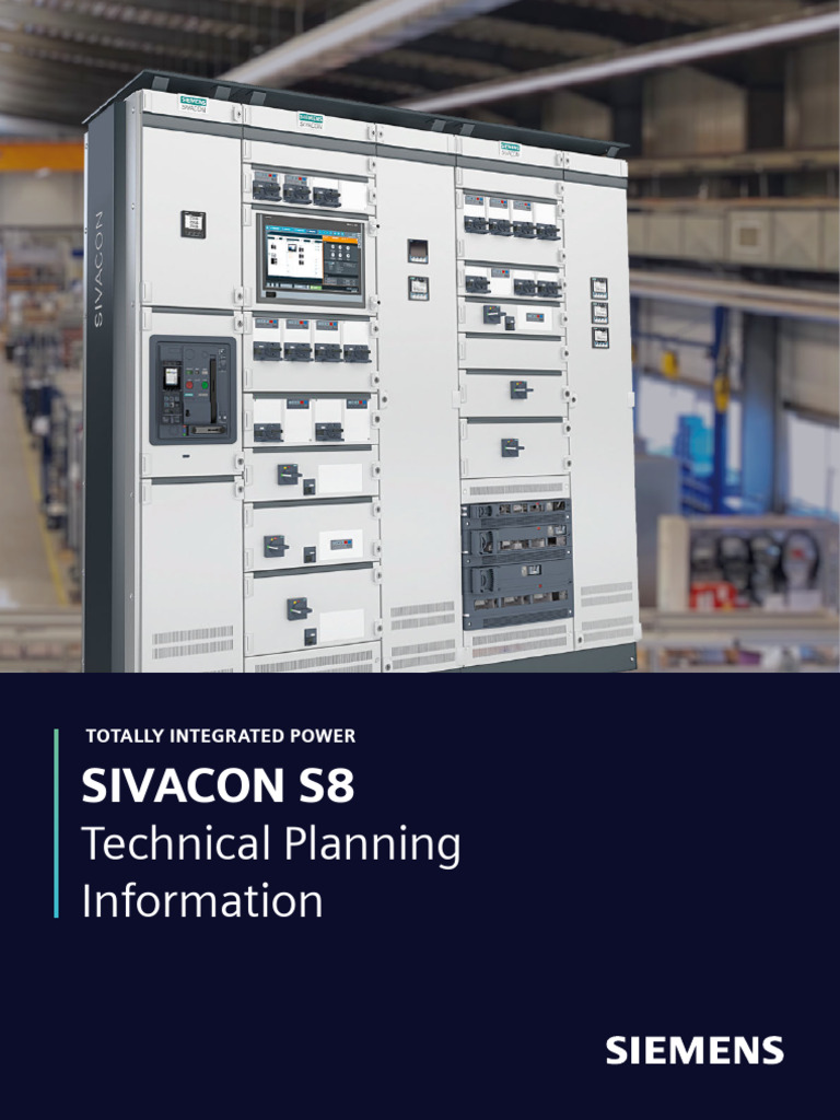Planning Manual SIVACON S8 2022 06 en Final | PDF | Electric Power ...