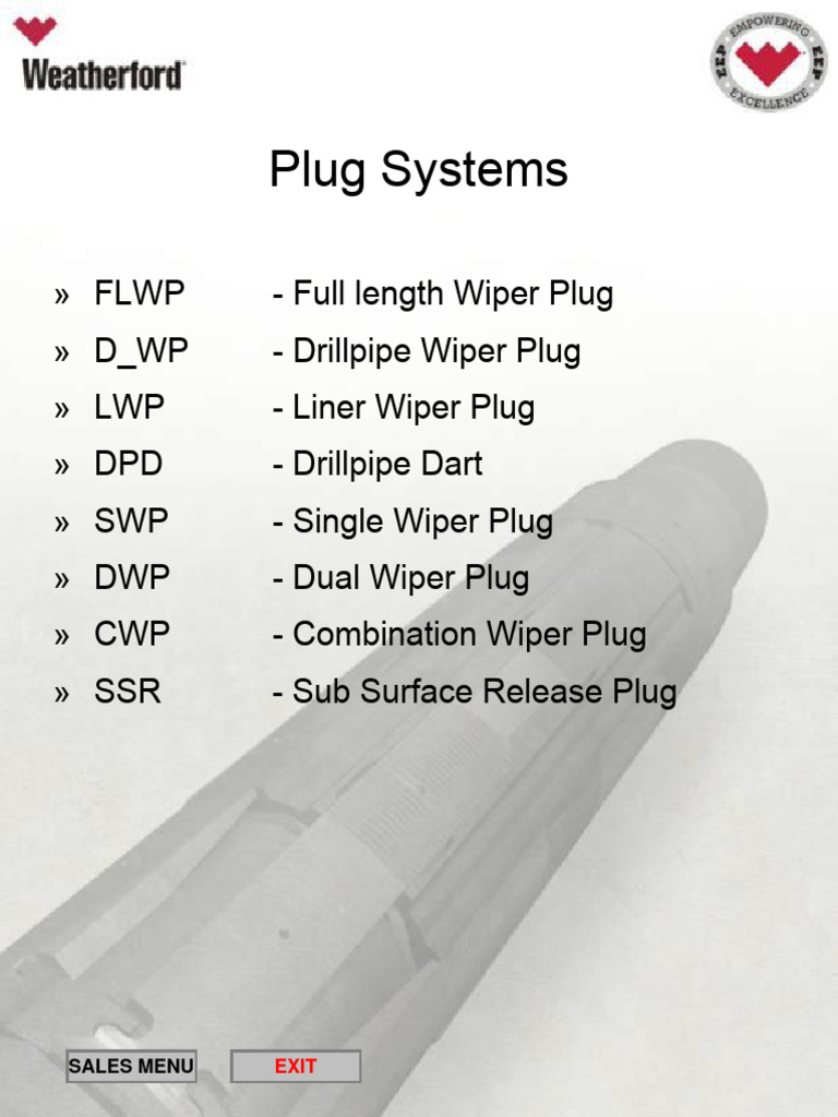 Plug Systems | PDF | Screw | Pipe (Fluid Conveyance)