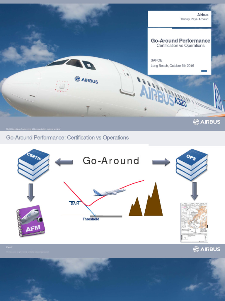 D1 P3 Go Around Performance Certification Vs Operations Paya Arnaud | PDF | Aviation Safety ...