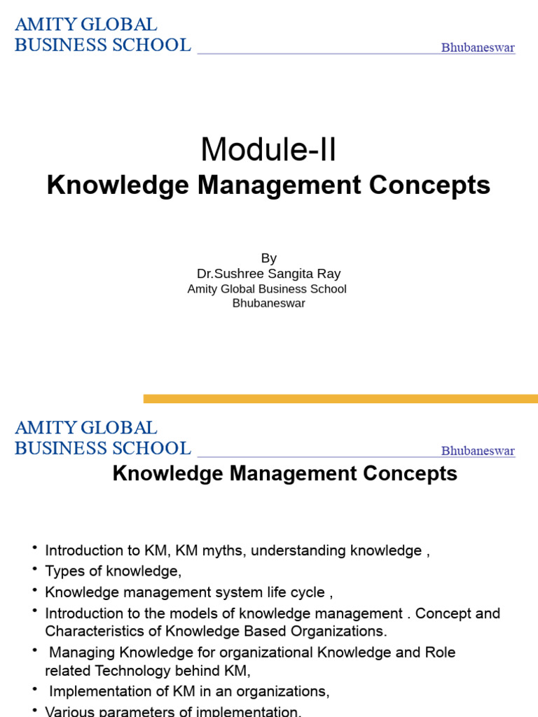 Module-II Iss Dss | PDF | Knowledge Management | Tacit Knowledge