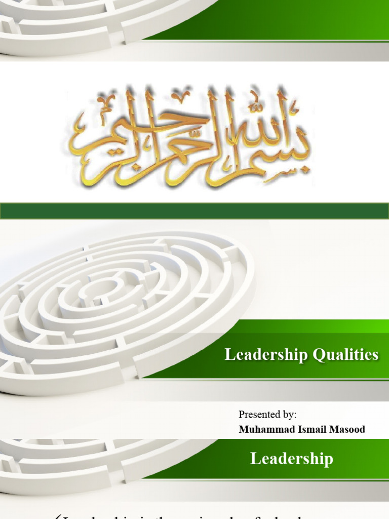 14 Leadership Qualities | PDF | Leadership | Courage