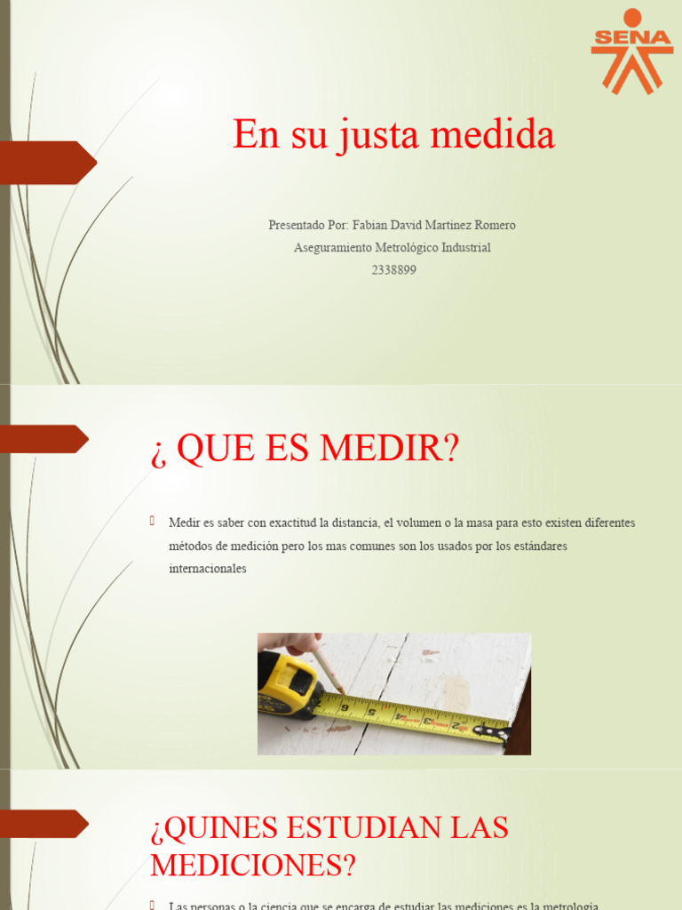 Que Es Medir | PDF