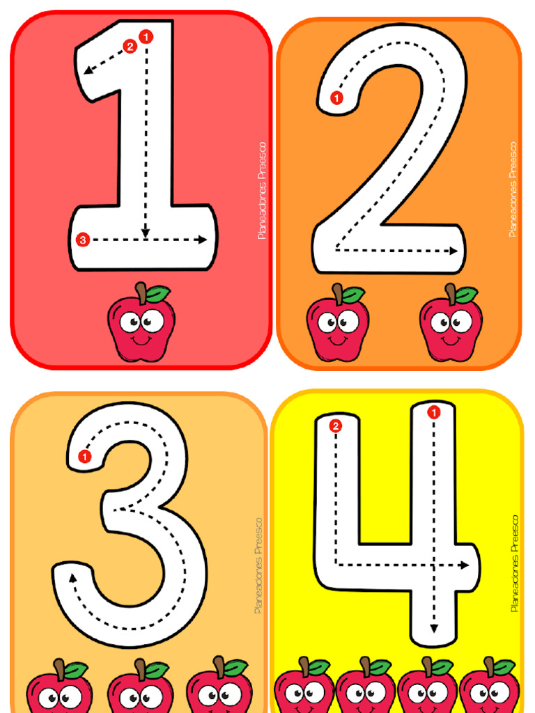 Numeros Del 1 Al 10 | PDF