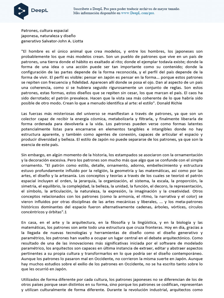 Patterns and Layering - Kengo Kuma, Mateo Belfiore Spanish. | PDF ...