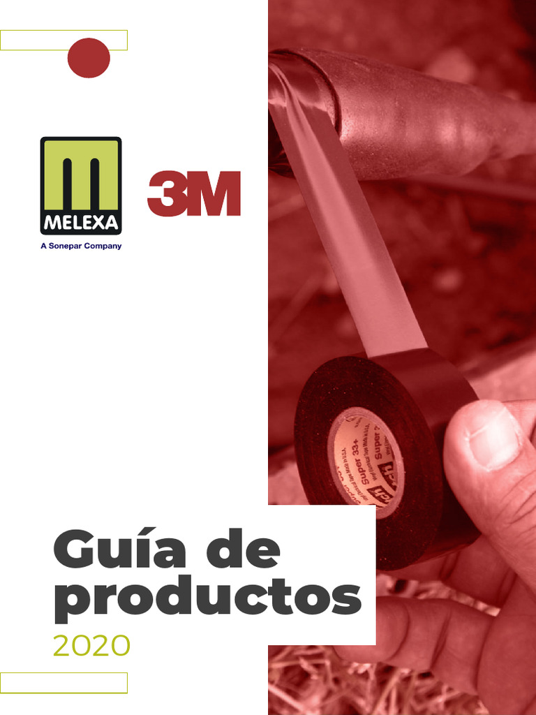 Guía Rápida de Productos 3M - Melexa | PDF | Aislador (Electricidad ...