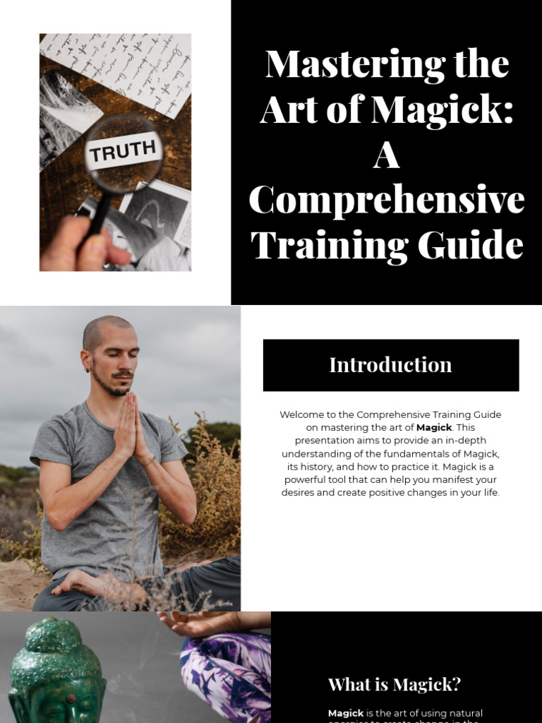 Mastering the Art of Magick Guide | PDF | Intention | Meditation