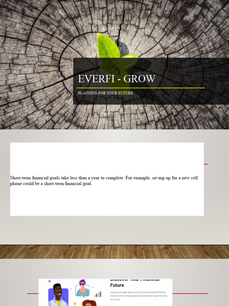 EverFi Planning Fort Your Future NOTES | PDF | Interest | Investing