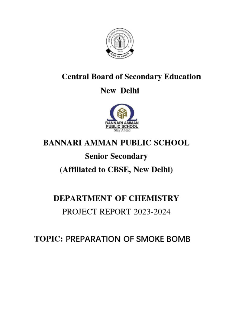 Chemistry Project Class 12 | Download Free PDF | Materials | Chemistry