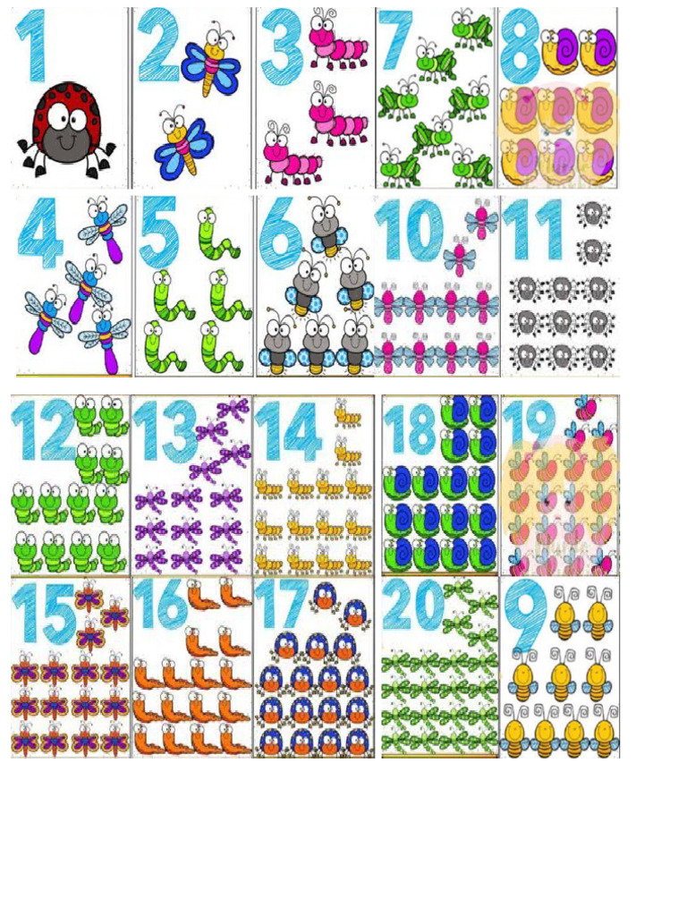 Numeros Preescolar | PDF