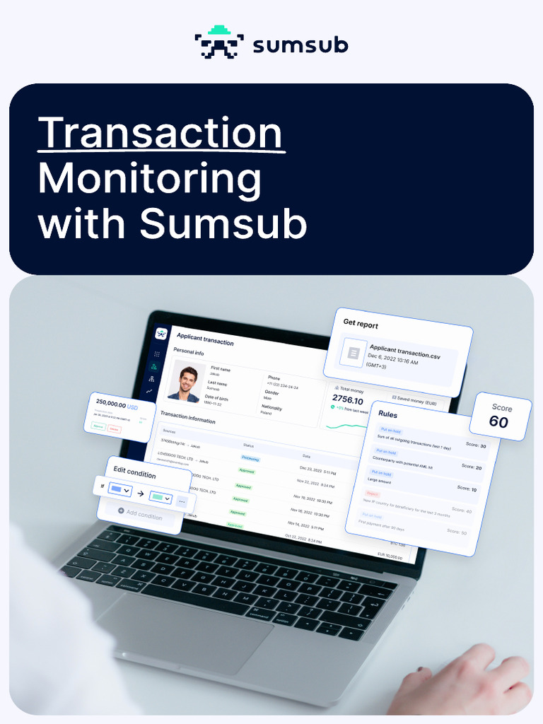Sumsub Transaction Monitoring Whitepaper | PDF | Money Laundering | Computing