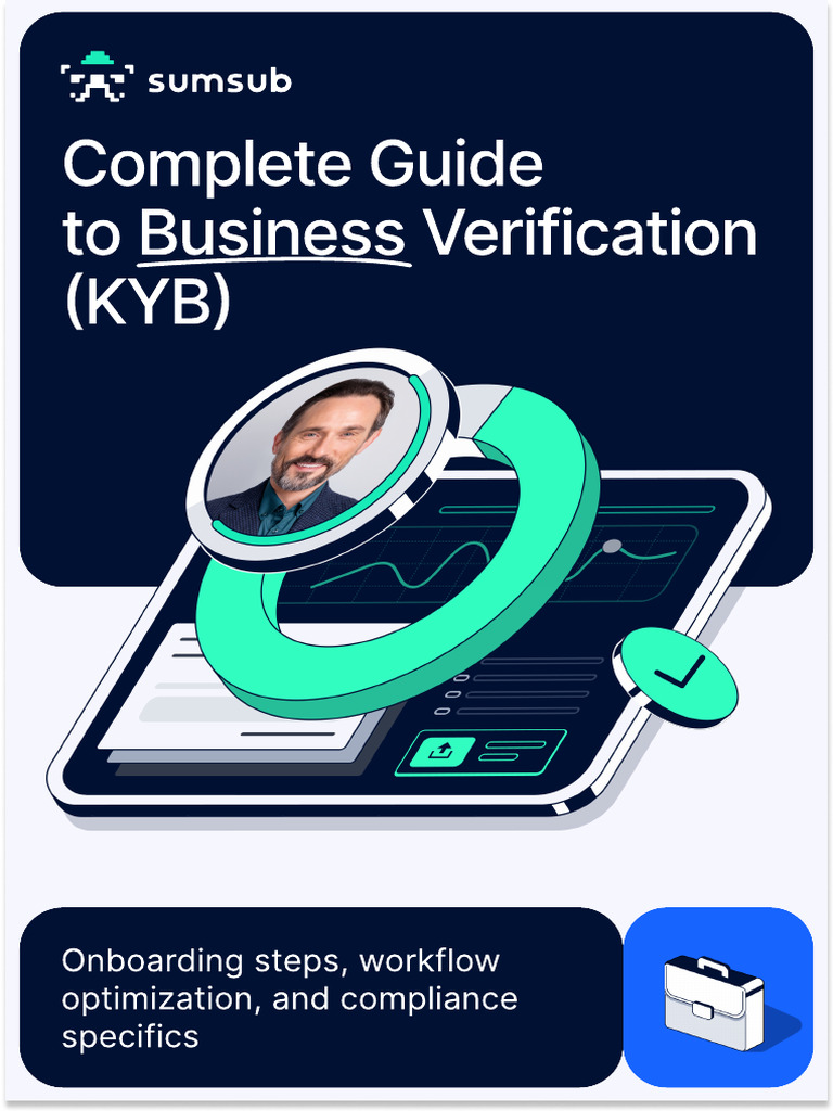 Sumsub Business Verification KYB Guide | PDF | Money Laundering | Business