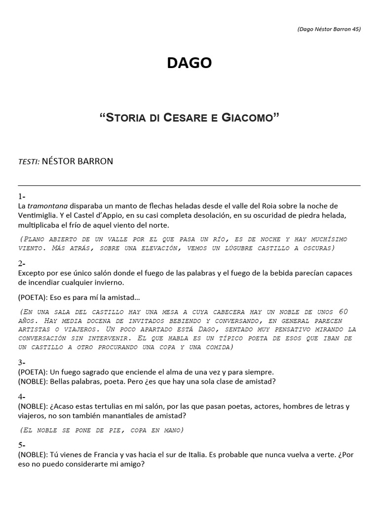 Dago 45 - Storia Di Cesare e Giacomo | PDF | Arte | Clásicos