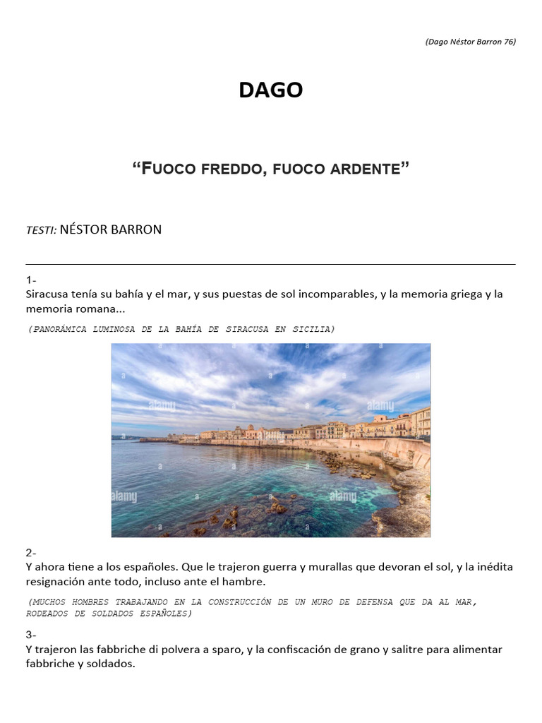 Dago 76 - Fuoco Freddo, Fuoco Ardente | PDF