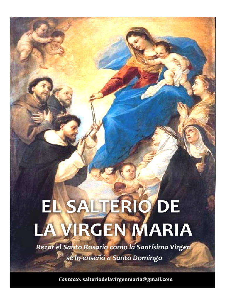 El Salterio de La Virgen Maria: Rezar El Santo Rosario Como La ...