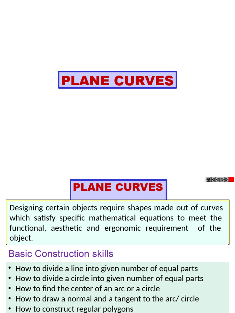 Engineering of Mathematical Curves | PDF | Ellipse | Circle