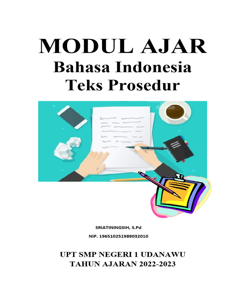 Kls 7 Modul Ajar Teks Prosedur | PDF