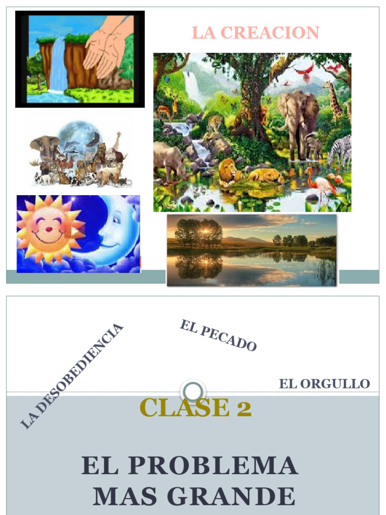 Clase 2 El Problema Mas Grande | PDF | Adán | Víspera