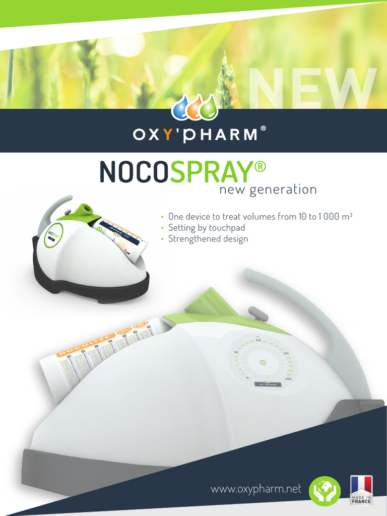 Brochure Oxypharm Nocospray New Generation EN | PDF
