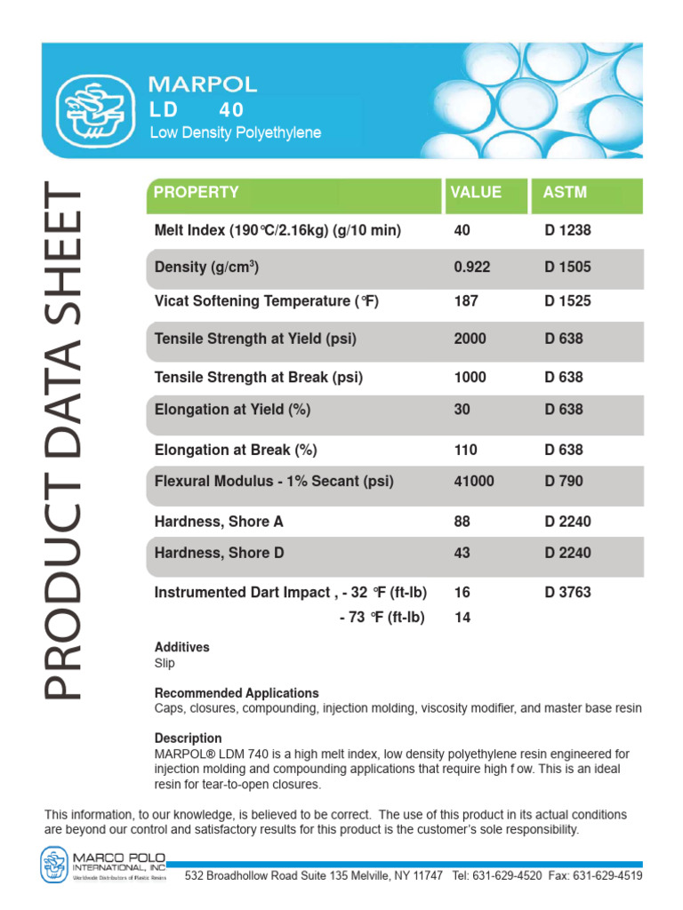 Pebd - Marpol - LDM 740 | PDF | Technology & Engineering