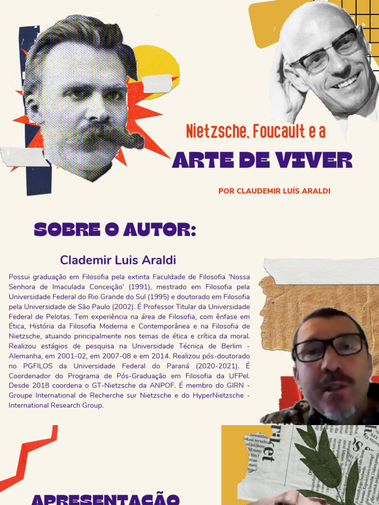 Nietzsche, Foucault e A Arte de Viver | PDF | Michel Foucault | Moralidade