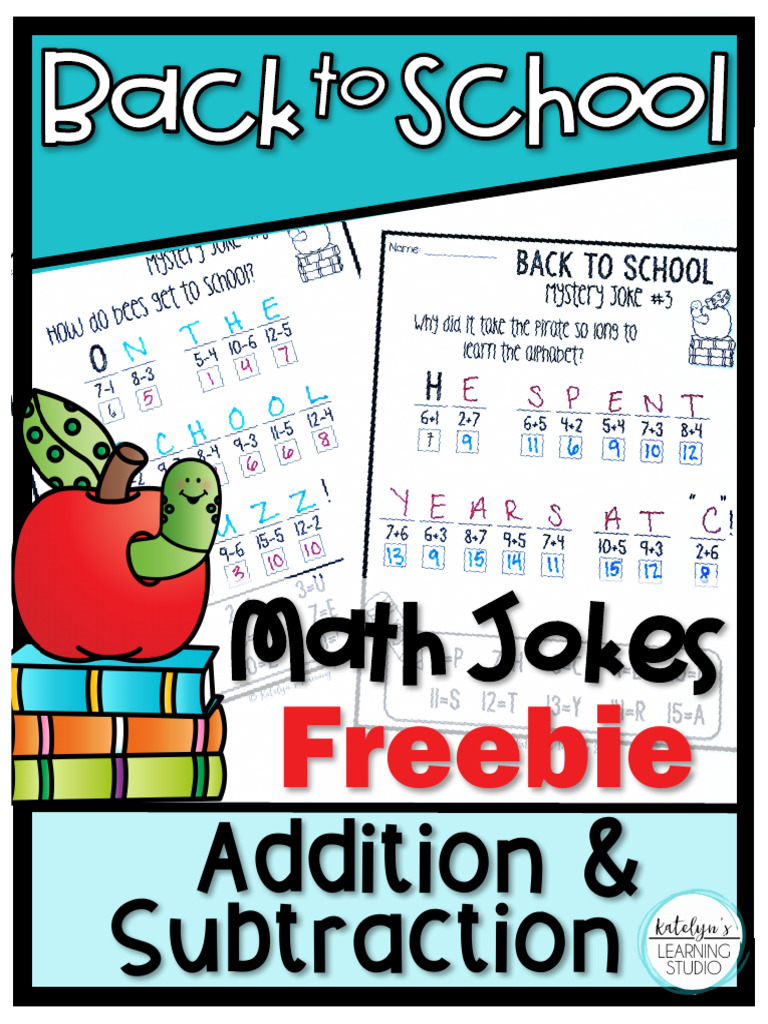 Jokes Math: Addition & Subtraction | Download Free PDF | Pedagogy ...