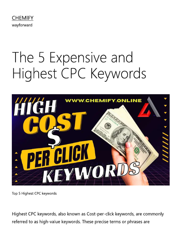 High CPC Keywords | PDF