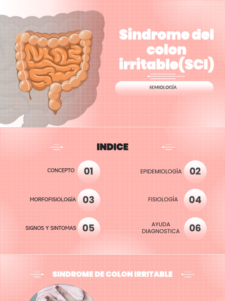 Sindrome de Colon Irritable | PDF | Síndrome del intestino irritable ...
