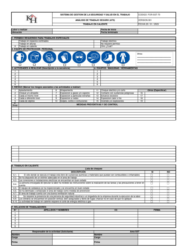 SST - For - 70 - Ats - Metalicas KHV | PDF | Naturaleza